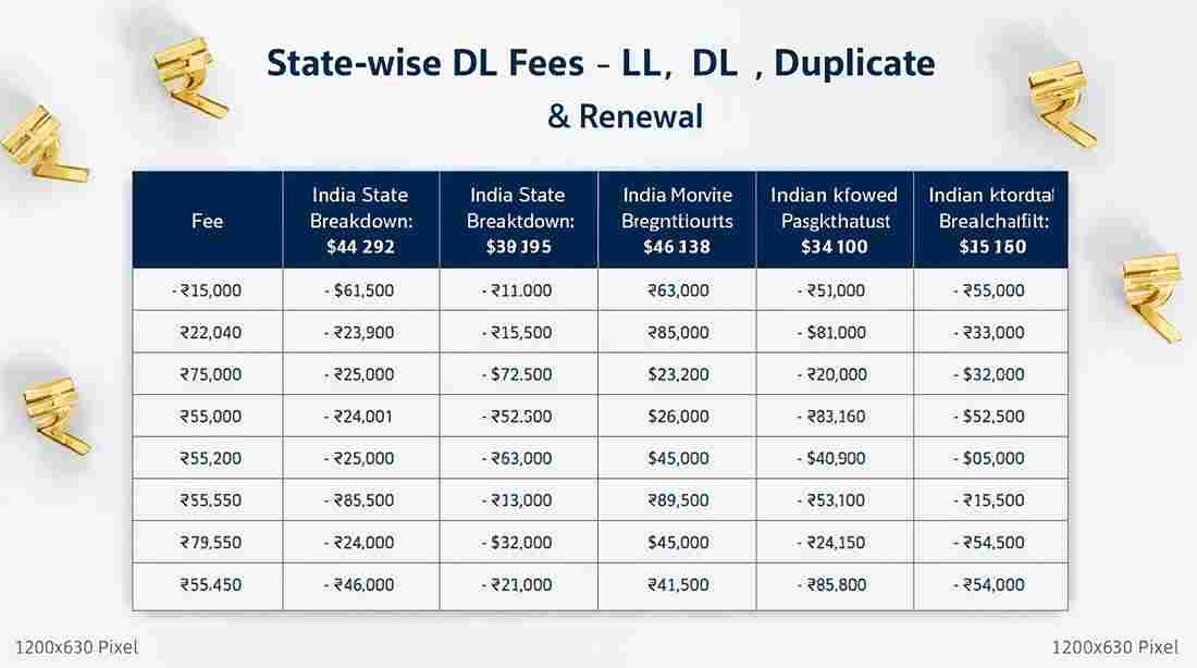 Sarathi Parivahan Driving Licence Renewal Online: State-wise Fees ...